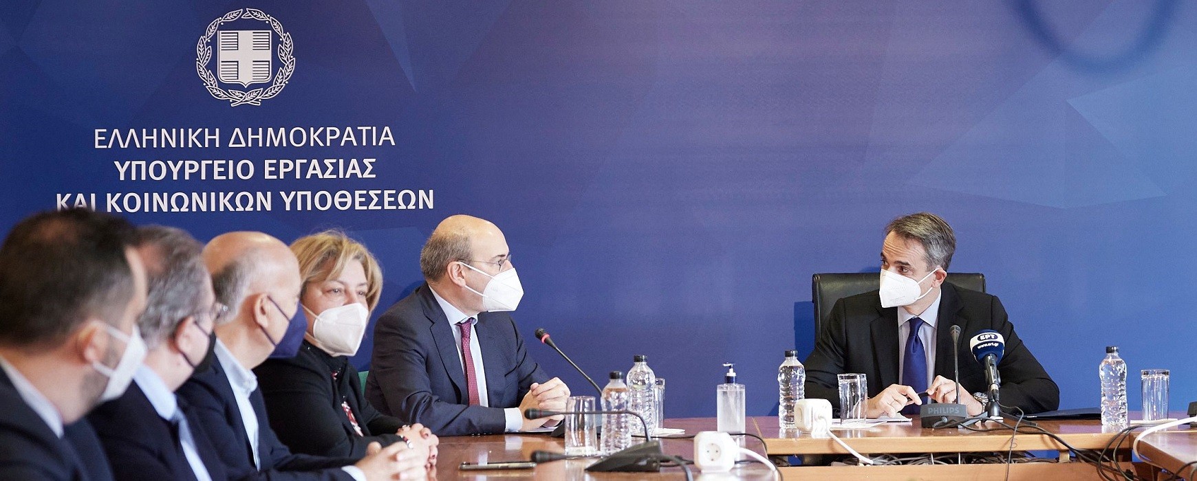 Μητσοτάκης από ΟΑΕΔ: Στόχος η δημιουργία 86.000 νέων θέσεων εργασίας το ...