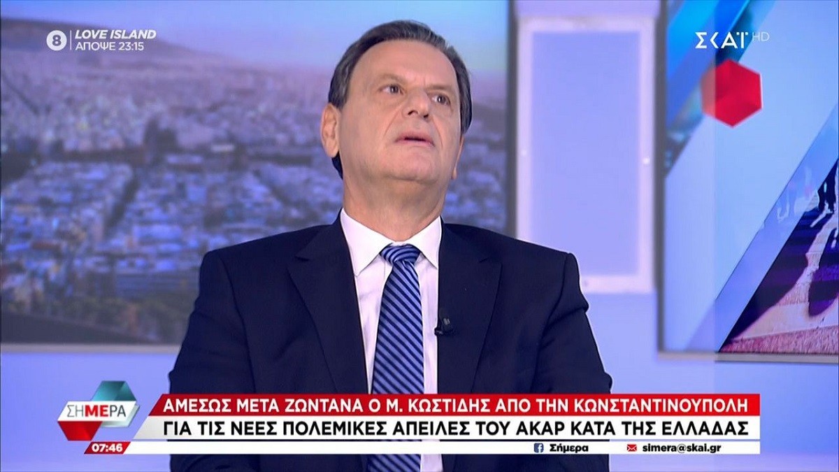 Εκνευρίστηκε στον αέρα του ΣΚΑΪ ο Σκυλακάκης – «Να σταματήσω αφού δε με ...
