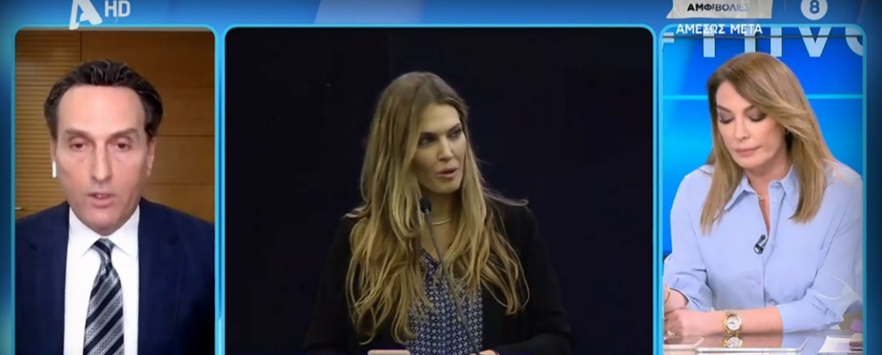 Εύα Καϊλή: «Σφαγή» Τατιάνας – Δημητρακόπουλου – «Μιλάτε λες και είστε η ...