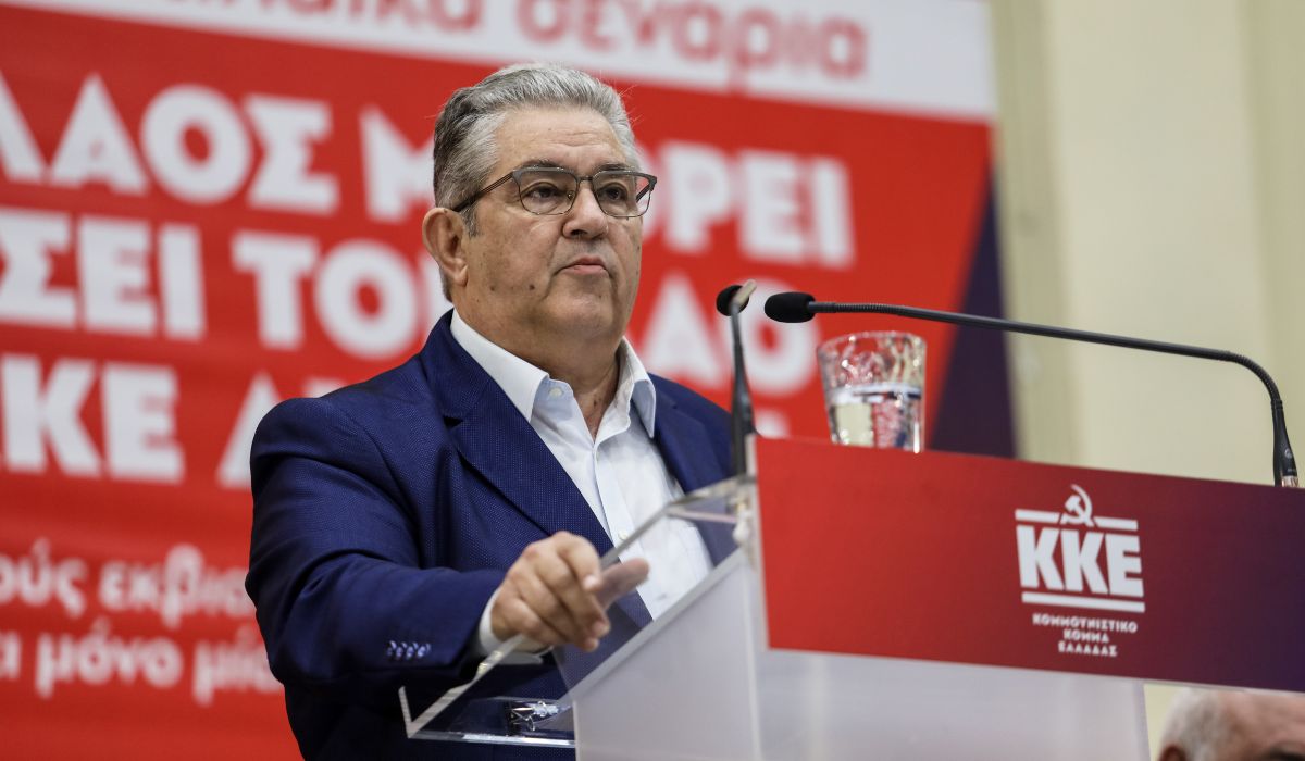 Κουτσούμπας από Πάτρα: «Το ΚΚΕ είναι το μόνο που μπορεί να δώσει ελπίδα ...