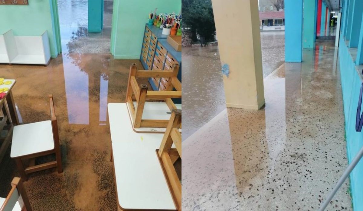 Καλλιθέα: Πλημμύρισε νηπιαγωγείο – Eπιχείρηση απεγκλωβισμού με συνδρομή ...