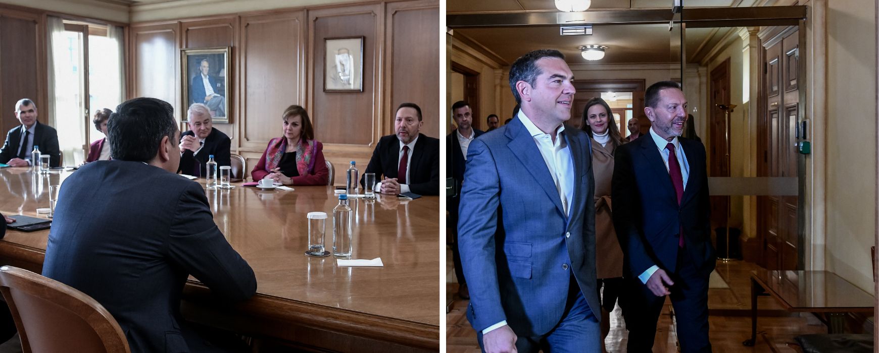 Τσίπρας μετά τη συνάντηση με Στουρνάρα: «Γόνιμη ανταλλαγή απόψεων» – Οι ...