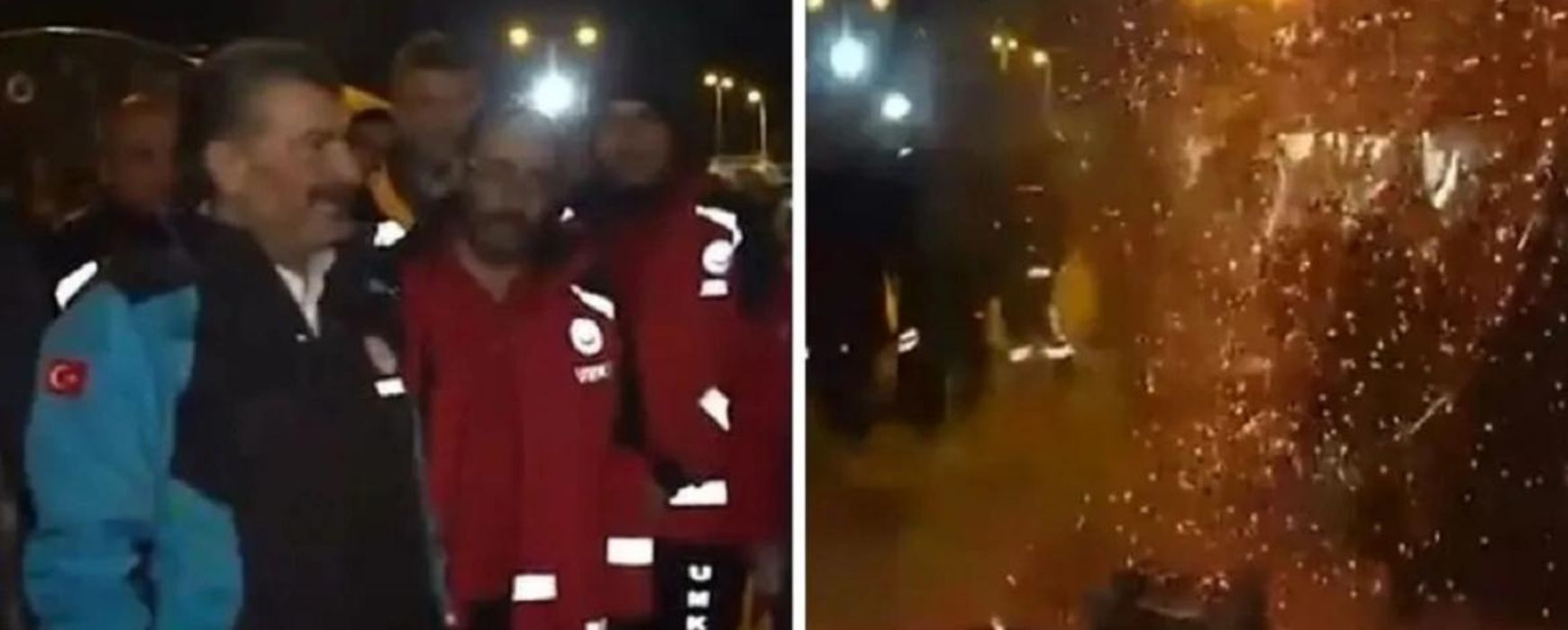 Σεισμός στην Τουρκία: Σόμπα εξερράγη δίπλα στον Τούρκο υπουργό Υγείας ...