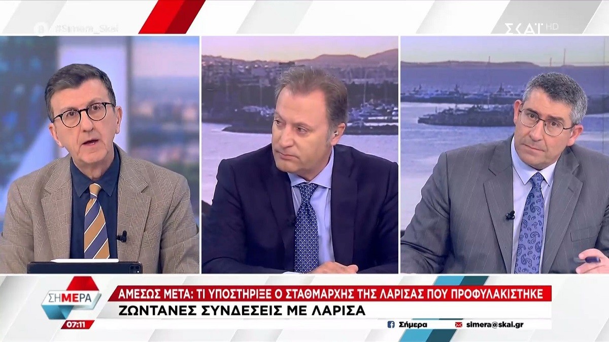 Τέμπη: Εμμένει στην άποψή του ο Πορτοσάλτε – «Είπα σε κάτι ψέματα ...