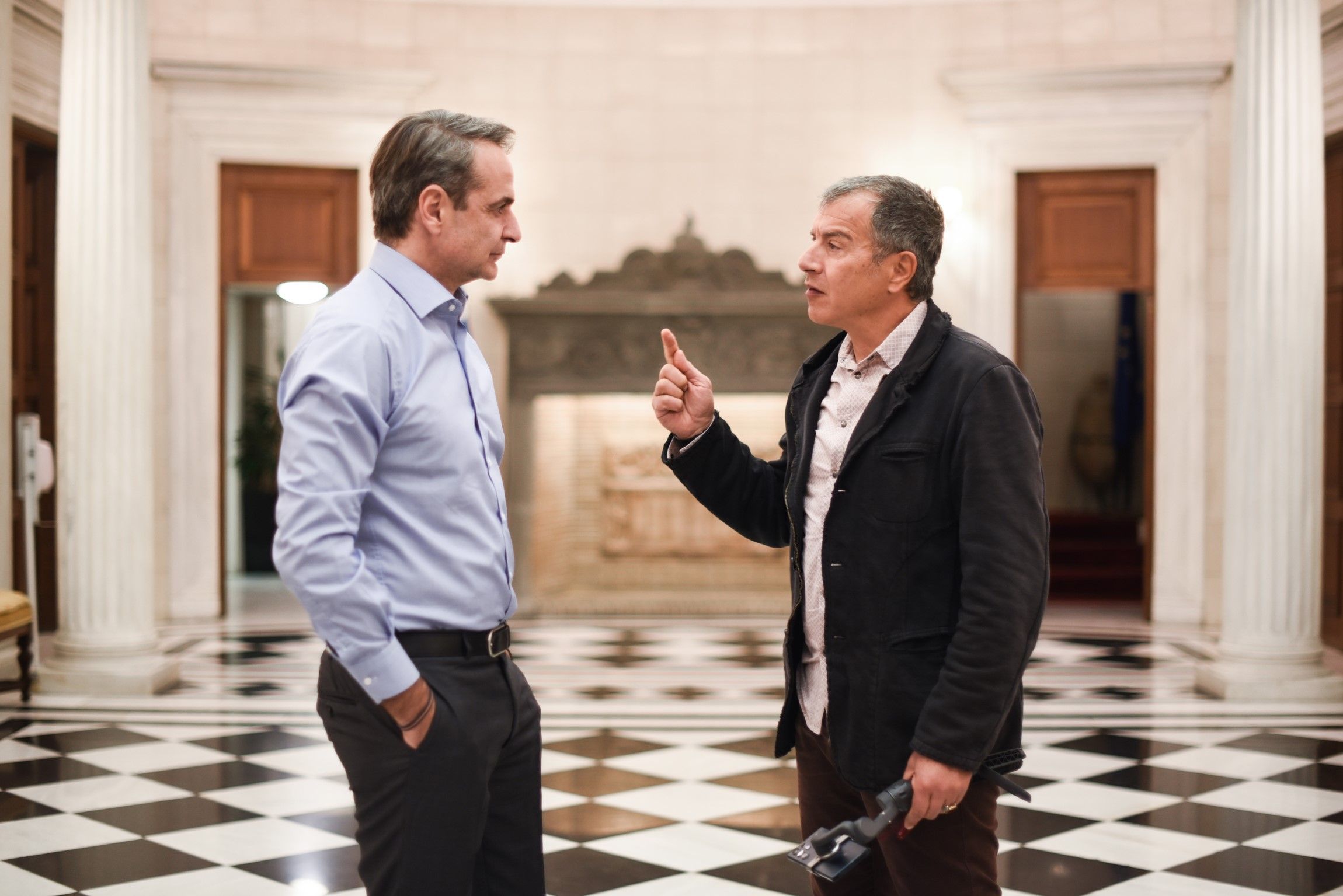 Ο Κυριάκος Μητσοτάκης στους «Πρωταγωνιστές» του Alpha | topontiki.gr