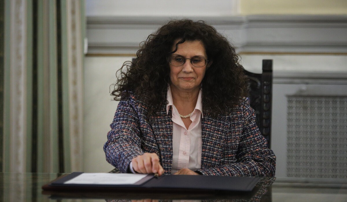 Εκλογές 2023: Η Καλλιόπη Σπανού ορκίστηκε υπηρεσιακή υπουργός ...