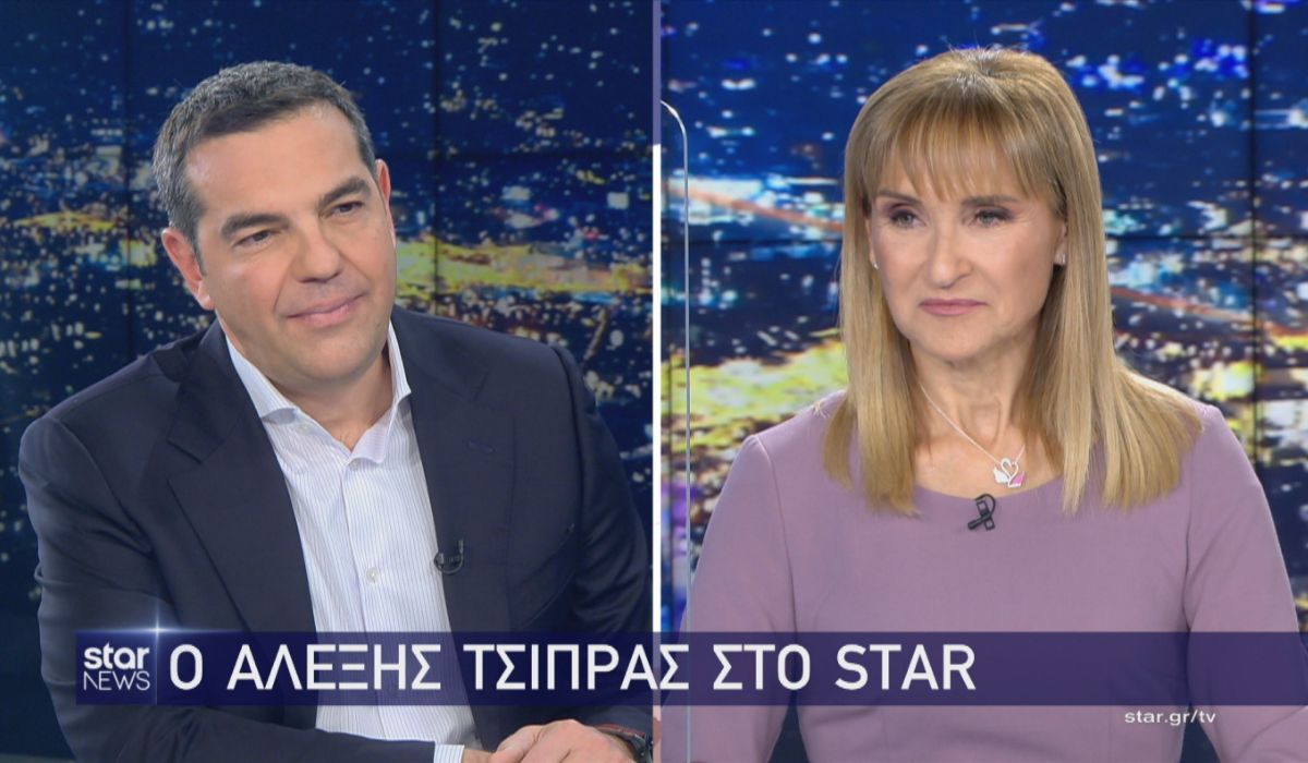 Ο Αλέξης Τσίπρας στο κεντρικό δελτίο του Star | topontiki.gr