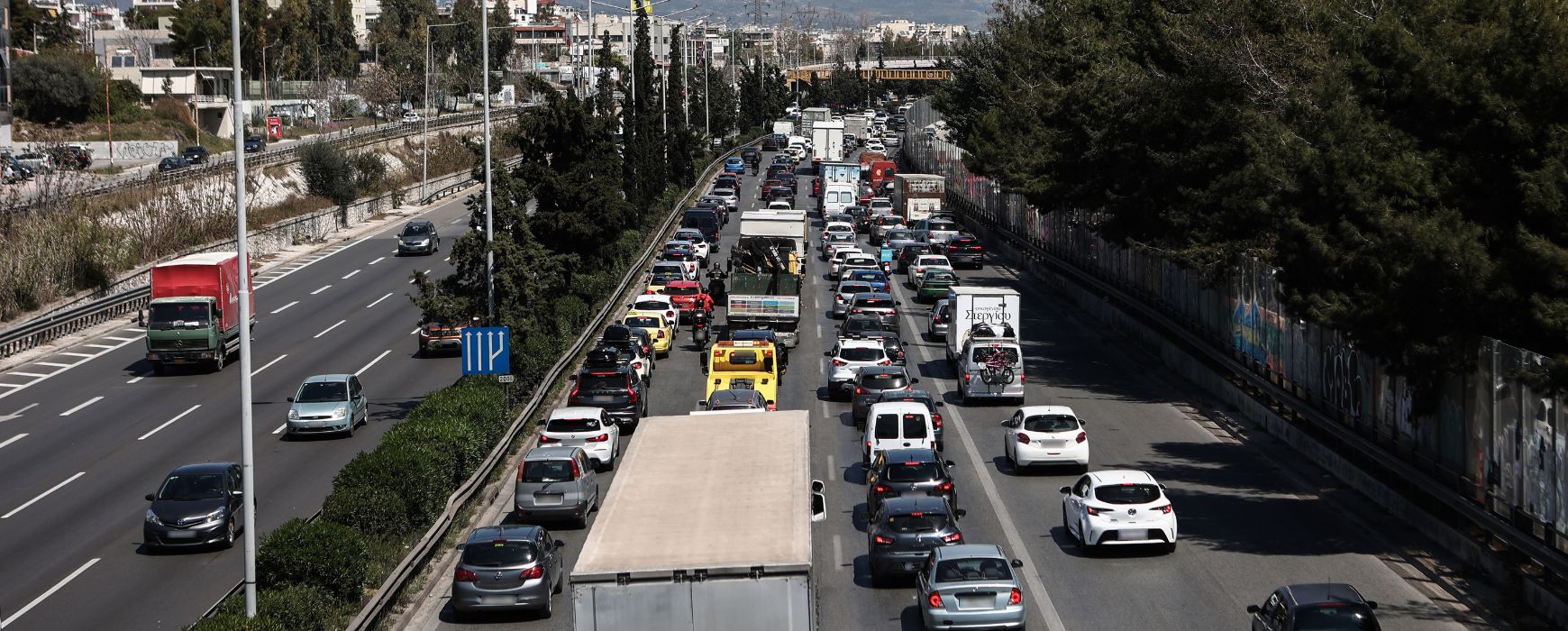 Κινηση τώρα: Μποτιλιάρισμα στον Κηφισό – Που αλλού εντοπίζονται ...