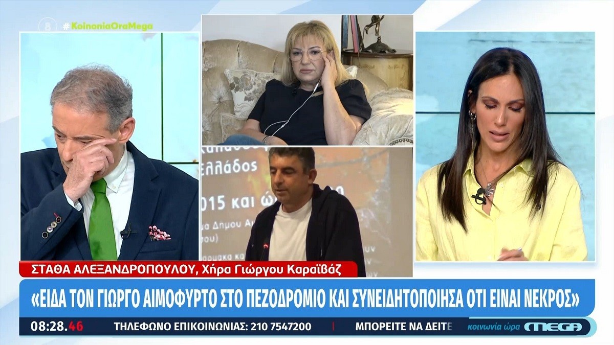 Γιώργος Καραϊβάζ: «Λύγισαν» Χασαπόπουλος-Βούλγαρη με την περιγραφή της ...