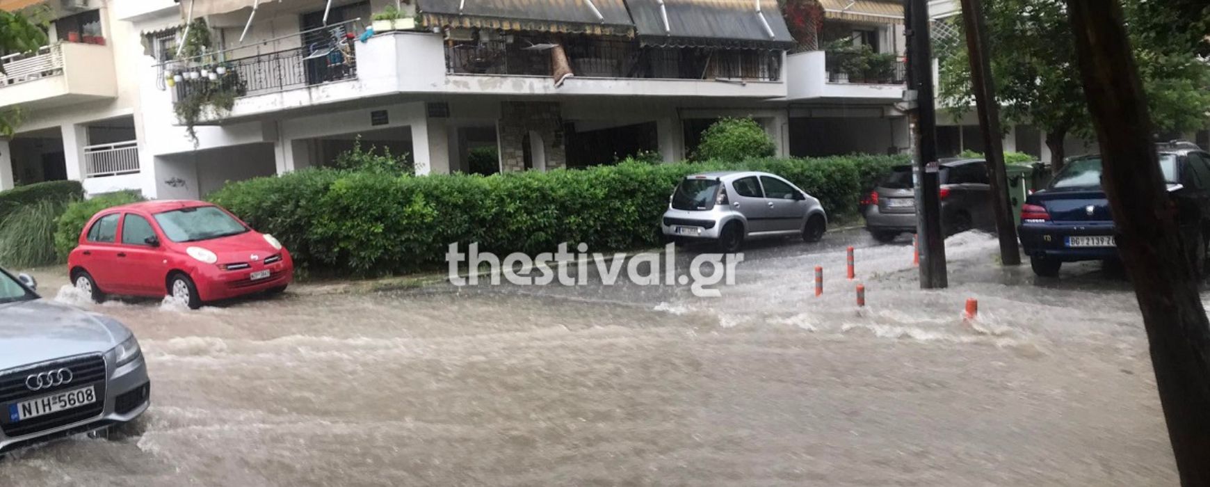 Θεσσαλονίκη: Έντονη καταιγίδα προκάλεσε πλημμύρες σε υπόγεια, ισόγεια ...