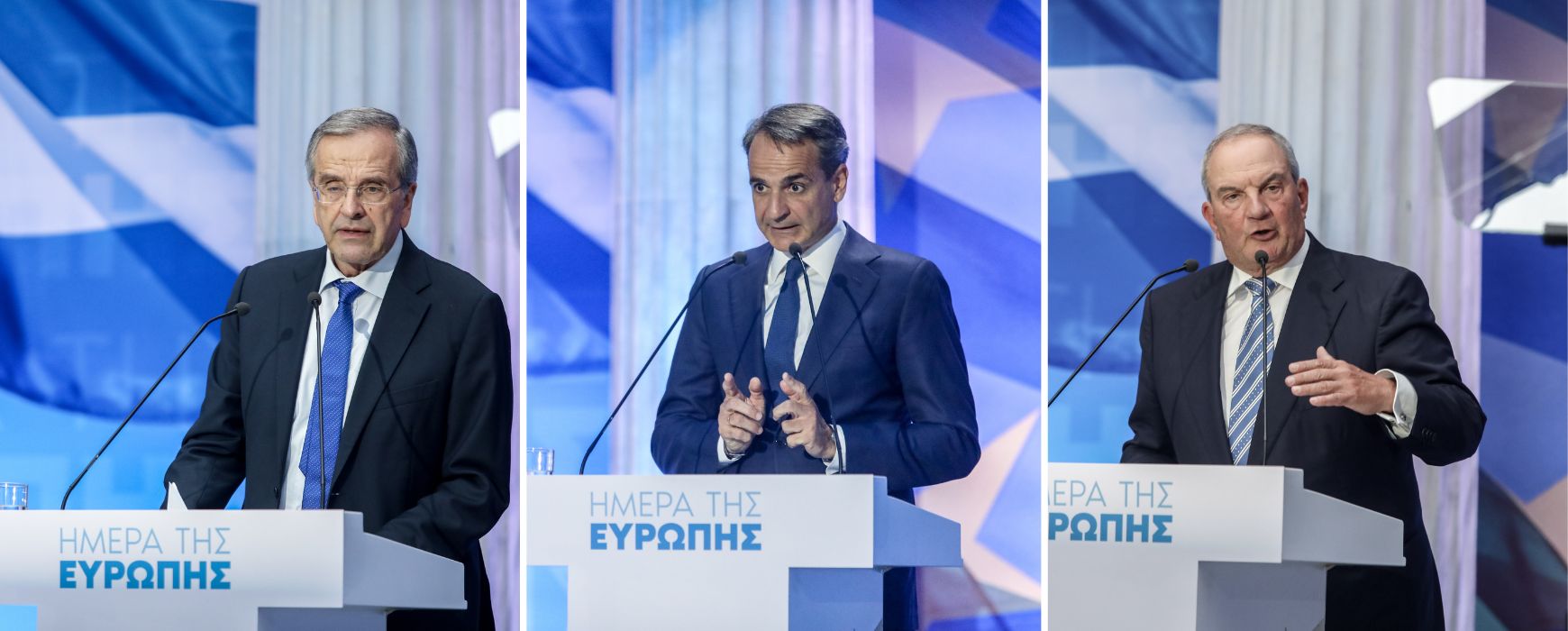Ζάππειο: Σύγκλιση Μητσοτάκη, Καραμανλή και Σαμαρά στην ανάγκη νίκης της ...