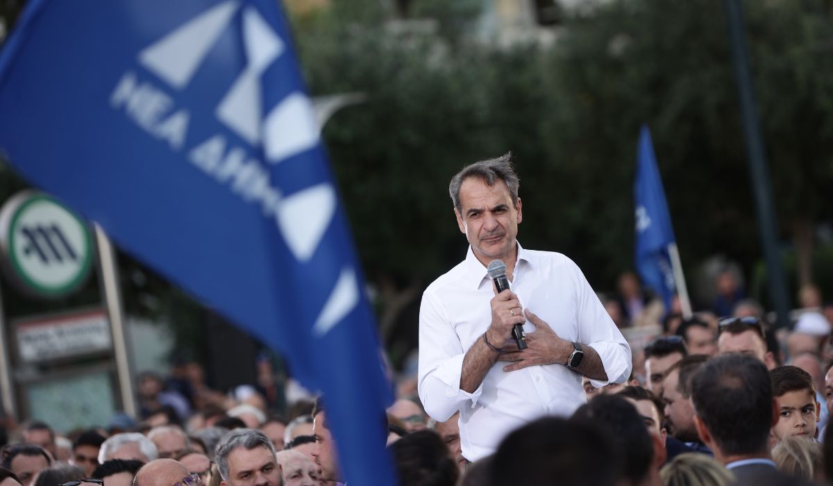 Μητσοτάκης από Περιστέρι: Μόνο η ΝΔ είναι η μεγάλη λαϊκή προοδευτική ...