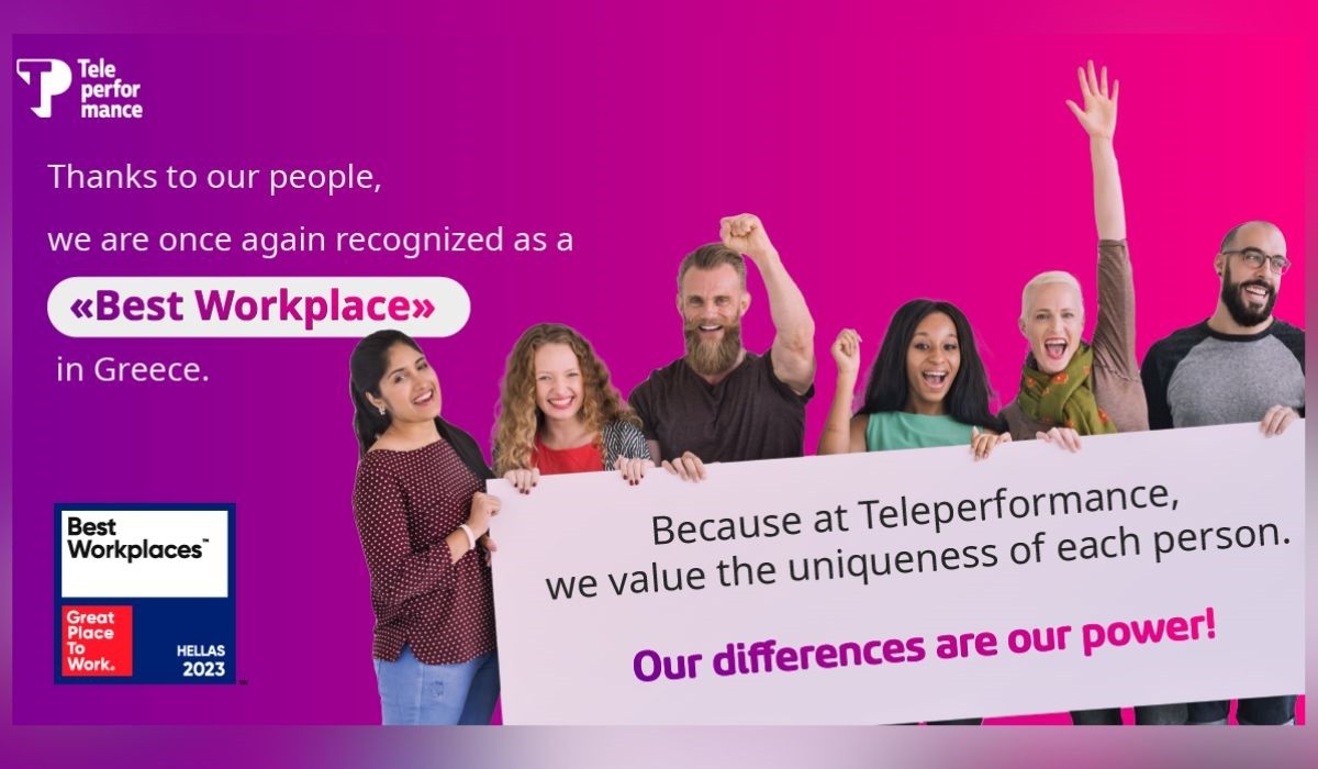 Η Teleperformance Greece τιμάται με τη διάκριση Best WorkplacesTM ...