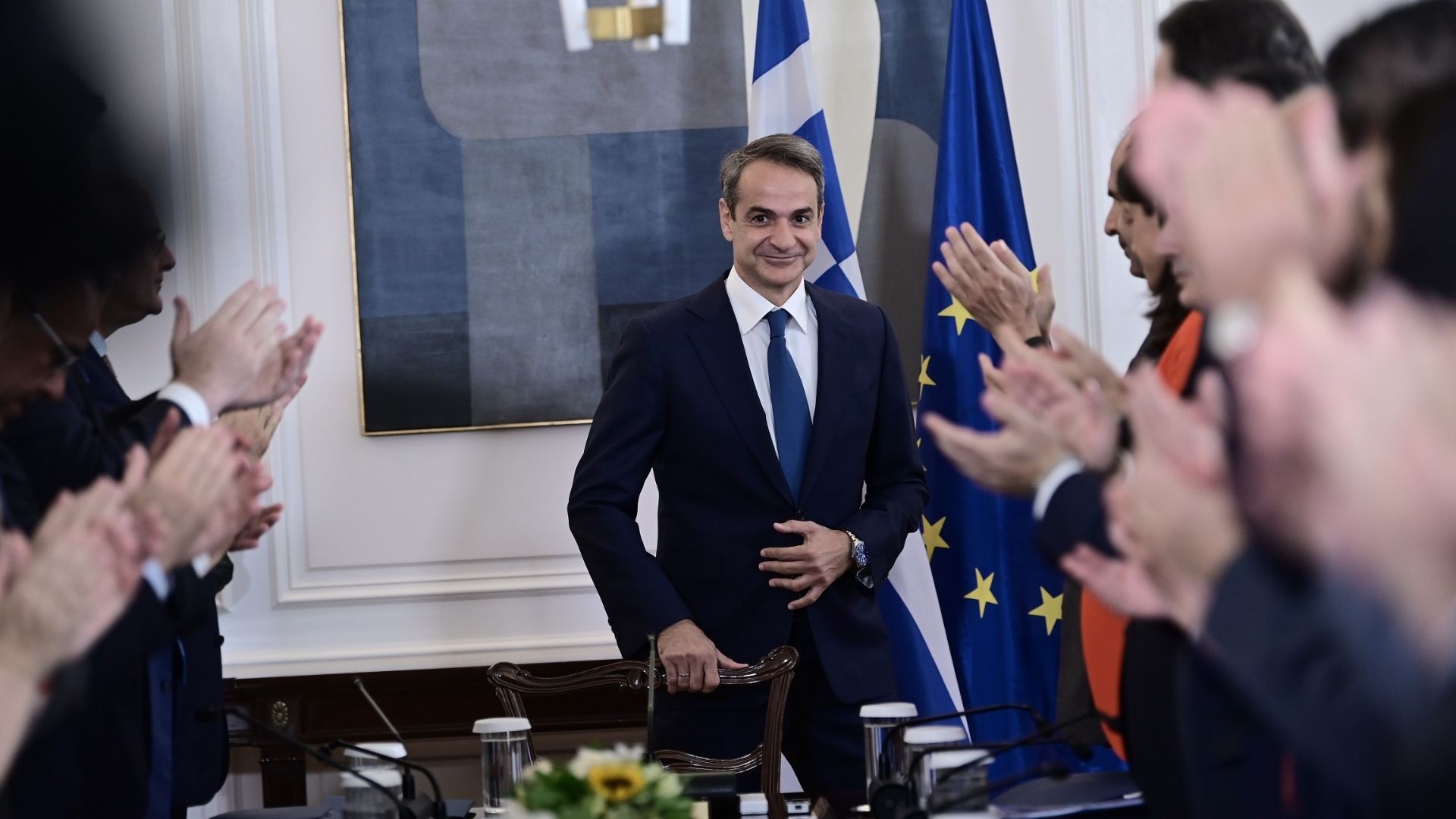 Κυριάκος Μητσοτάκης στο υπουργικό συμβούλιο: «Χωρίς προηγούμενο οι ...