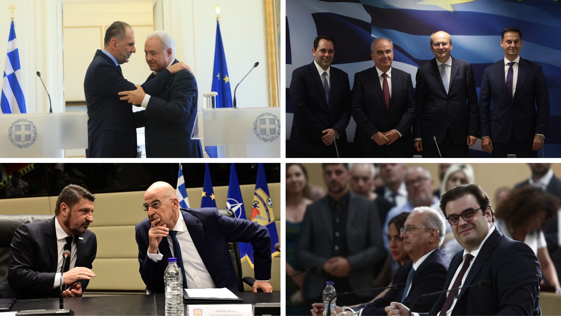 Οι τελετές παράδοσης – παραλαβής στα υπουργεία μετά την ορκωμοσία της ...