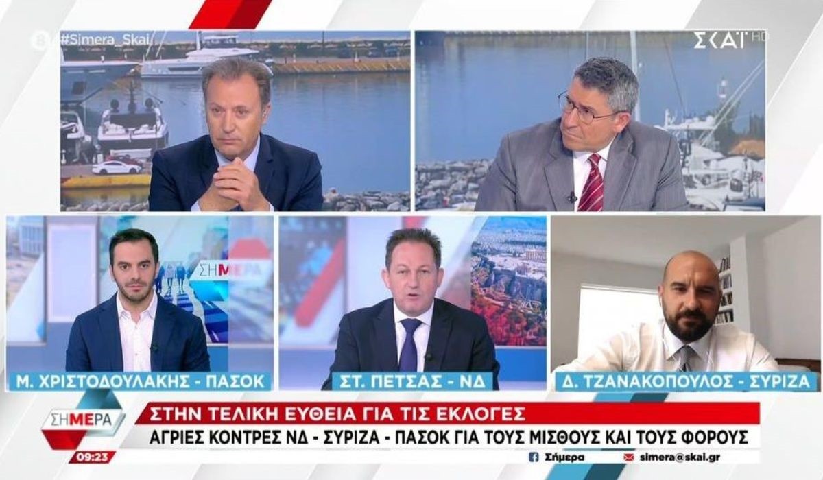 Τσακωμός Πέτσα, Τζανακόπουλου και Χριστοδουλάκη για την οικονομία ...