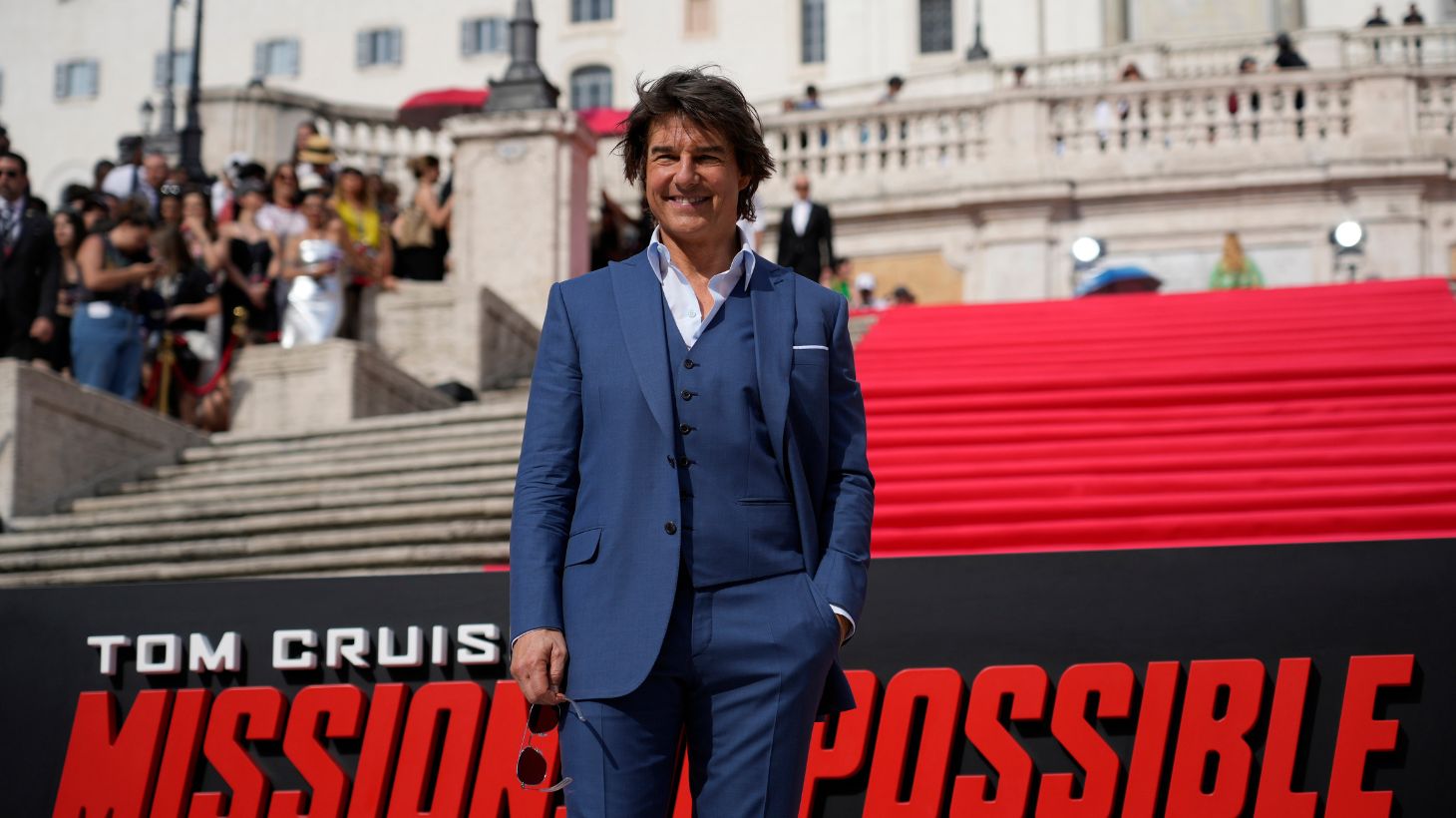 Mission: Impossible 7: Ο Τομ Κρουζ αποθεώθηκε στη Ρώμη με αφορμή τη νέα ...