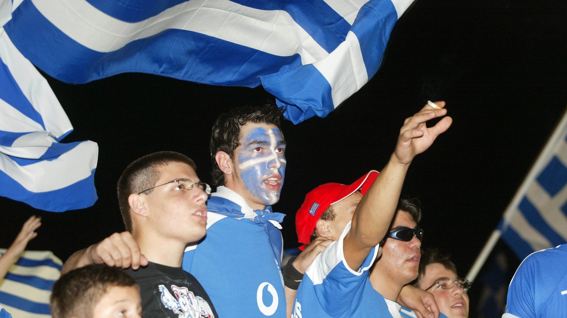 Euro 2004: Δείπνο με θέα την Ακρόπολη για τους παίκτες της Εθνικής ...