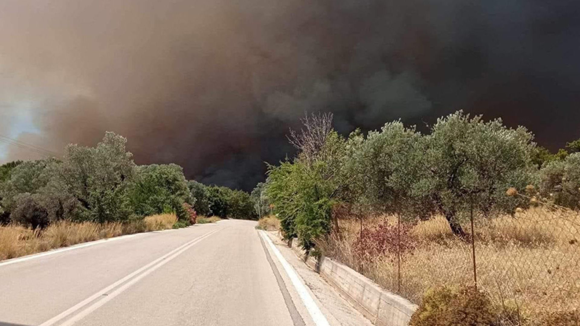 Φωτιά στη Ρόδο: Μάχη σε 4 μέτωπα – Έκλεισε ο αρχαιολογικός χώρος της ...