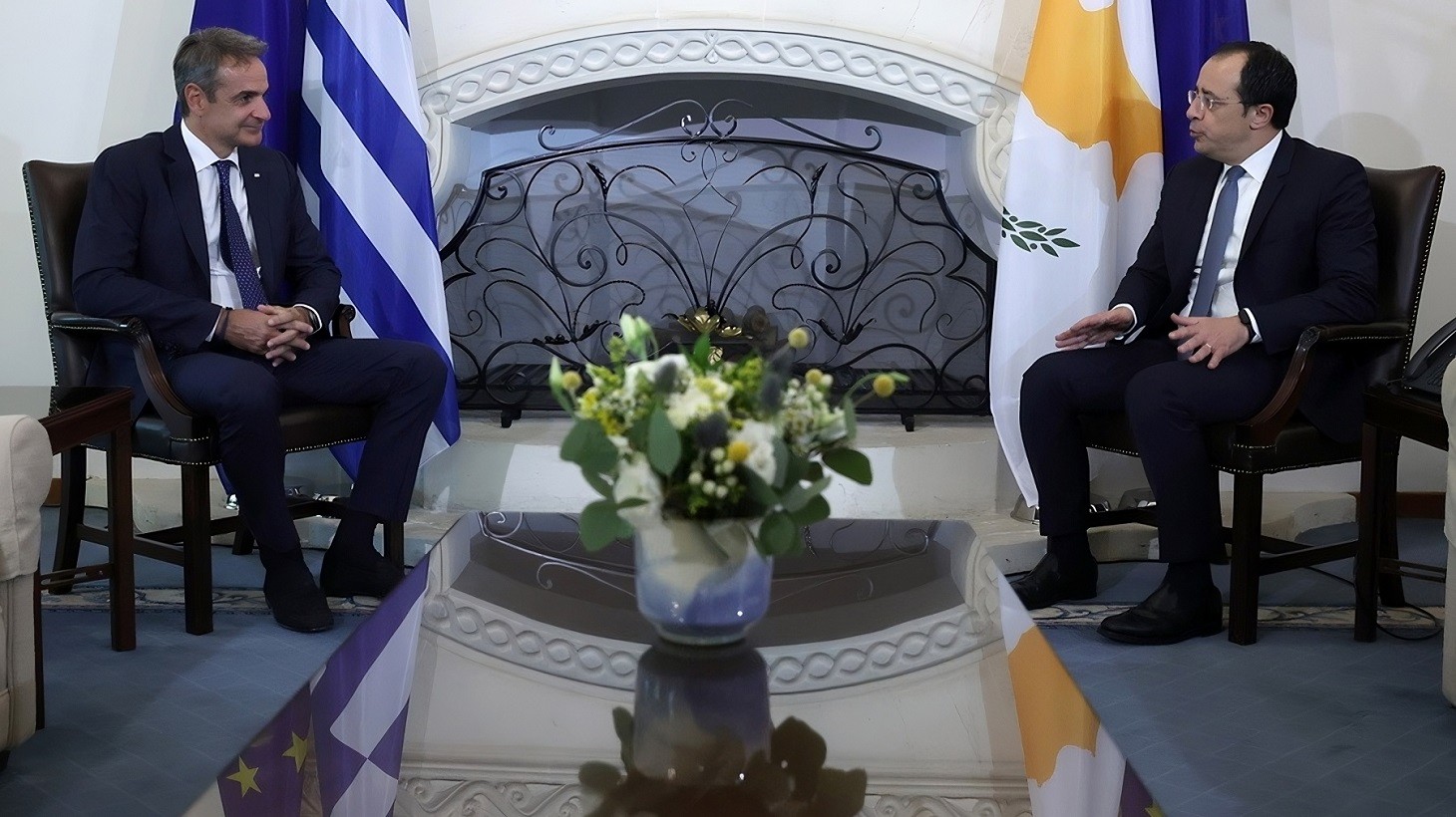 Χριστοδουλίδης σε συνάντηση με Μητσοτάκη: «Η Κύπρος θα αναλάβει το ...