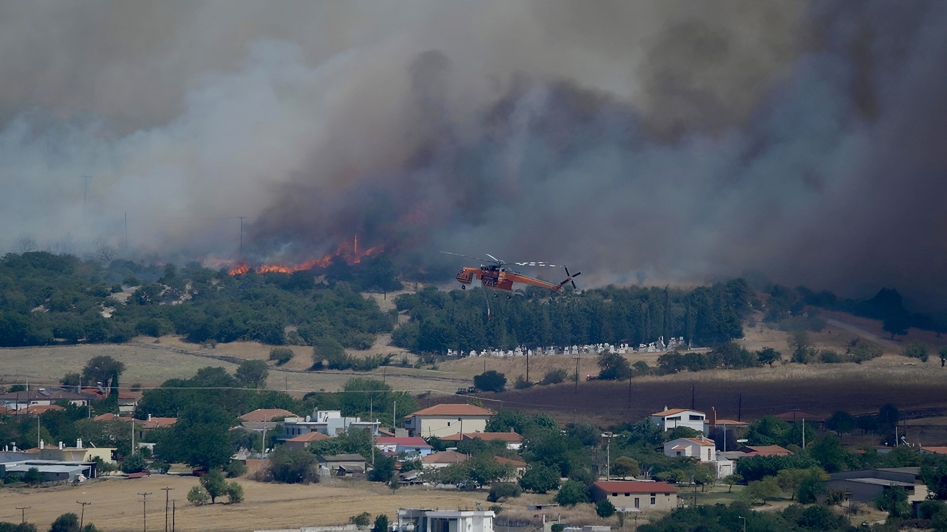 Αλεξανδρούπολη: Φωτιά και στο δάσος της Δαδιάς – Συνδρομή από Κύπρο και ...