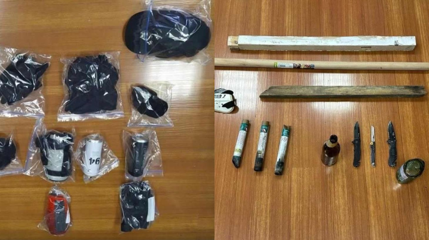 Νέα Φιλαδέλφεια: Τα πολεμοφόδια των χούλιγκαν στη φονική επιδρομή ...