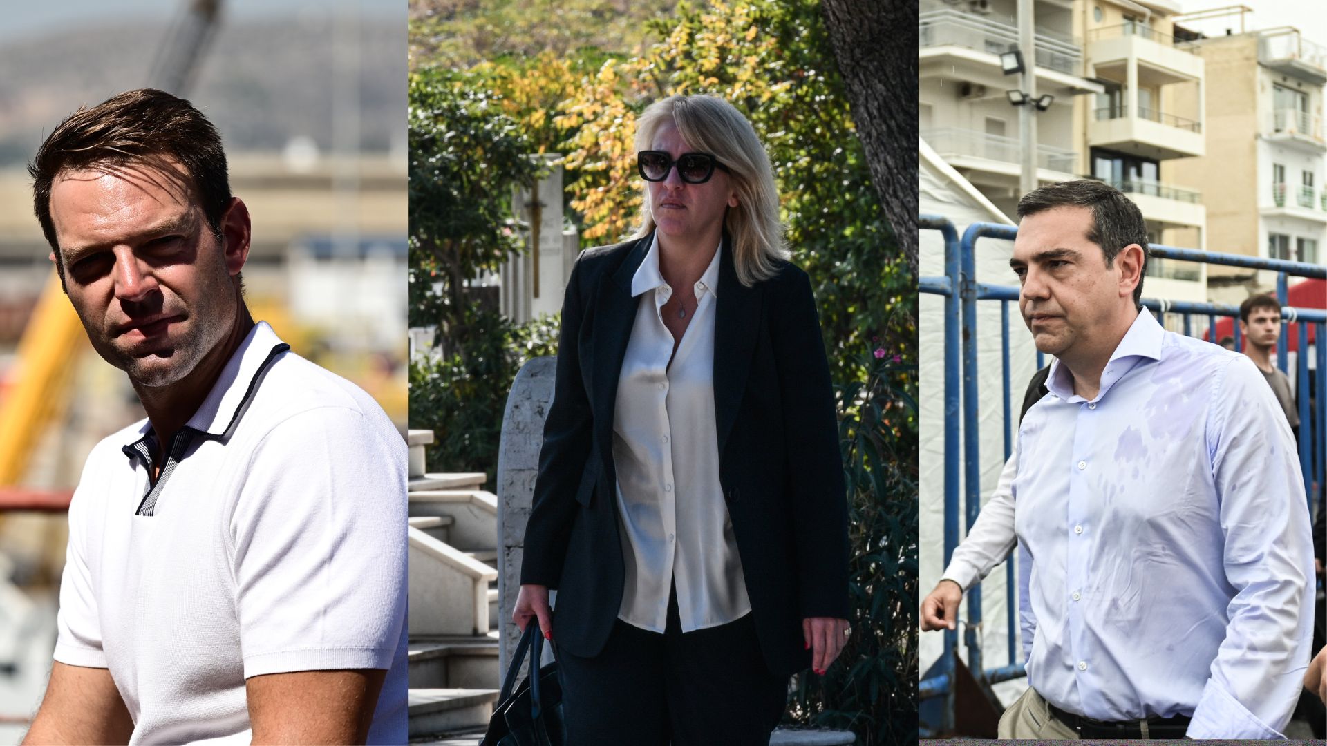 Κασσελάκης – Τσίπρας στην κηδεία της μητέρας της Δούρου | topontiki.gr