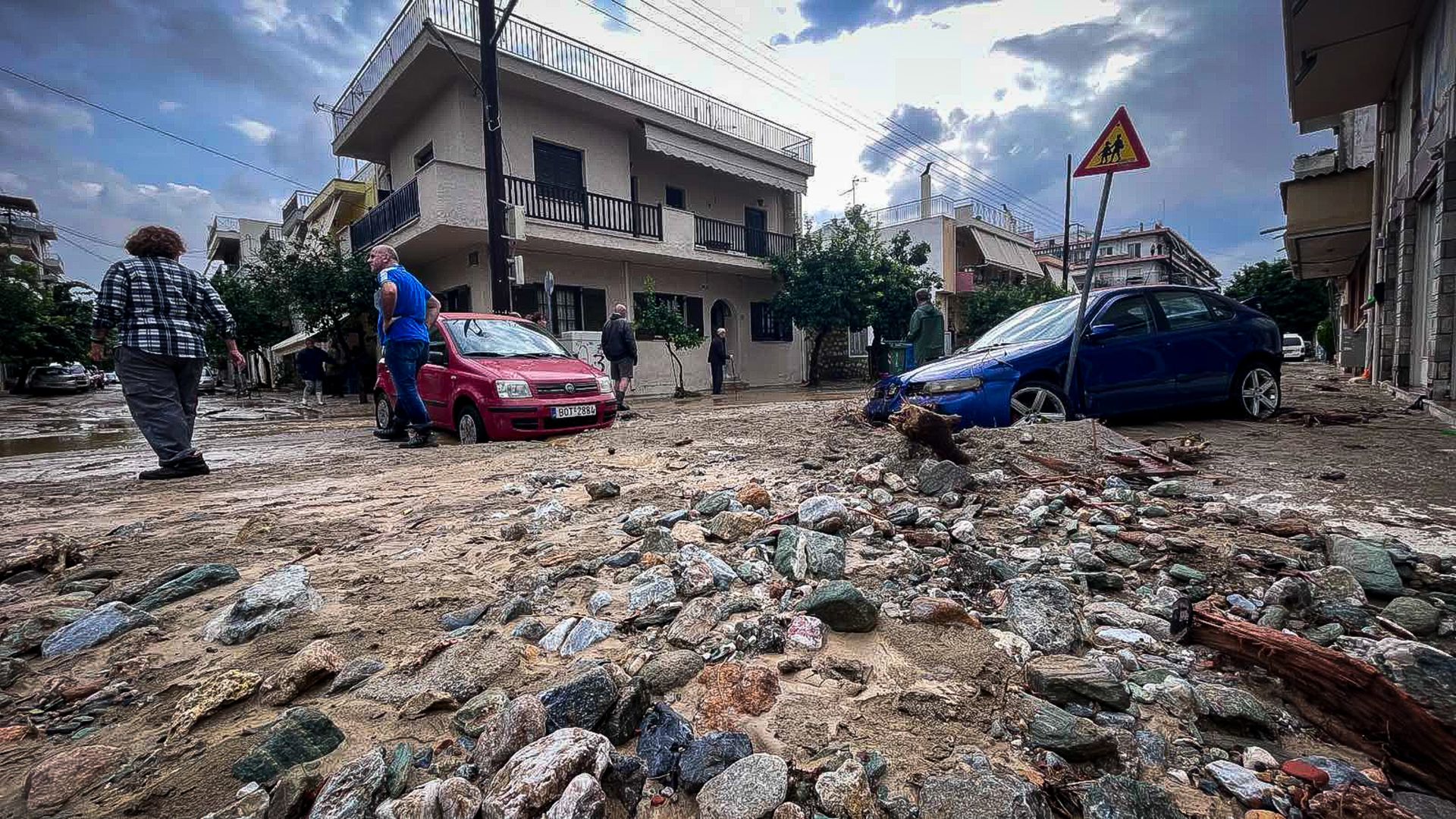 Κακοκαιρία Elias: Βιβλική καταστροφή σε Βόλο, Πήλιο και Εύβοια ...