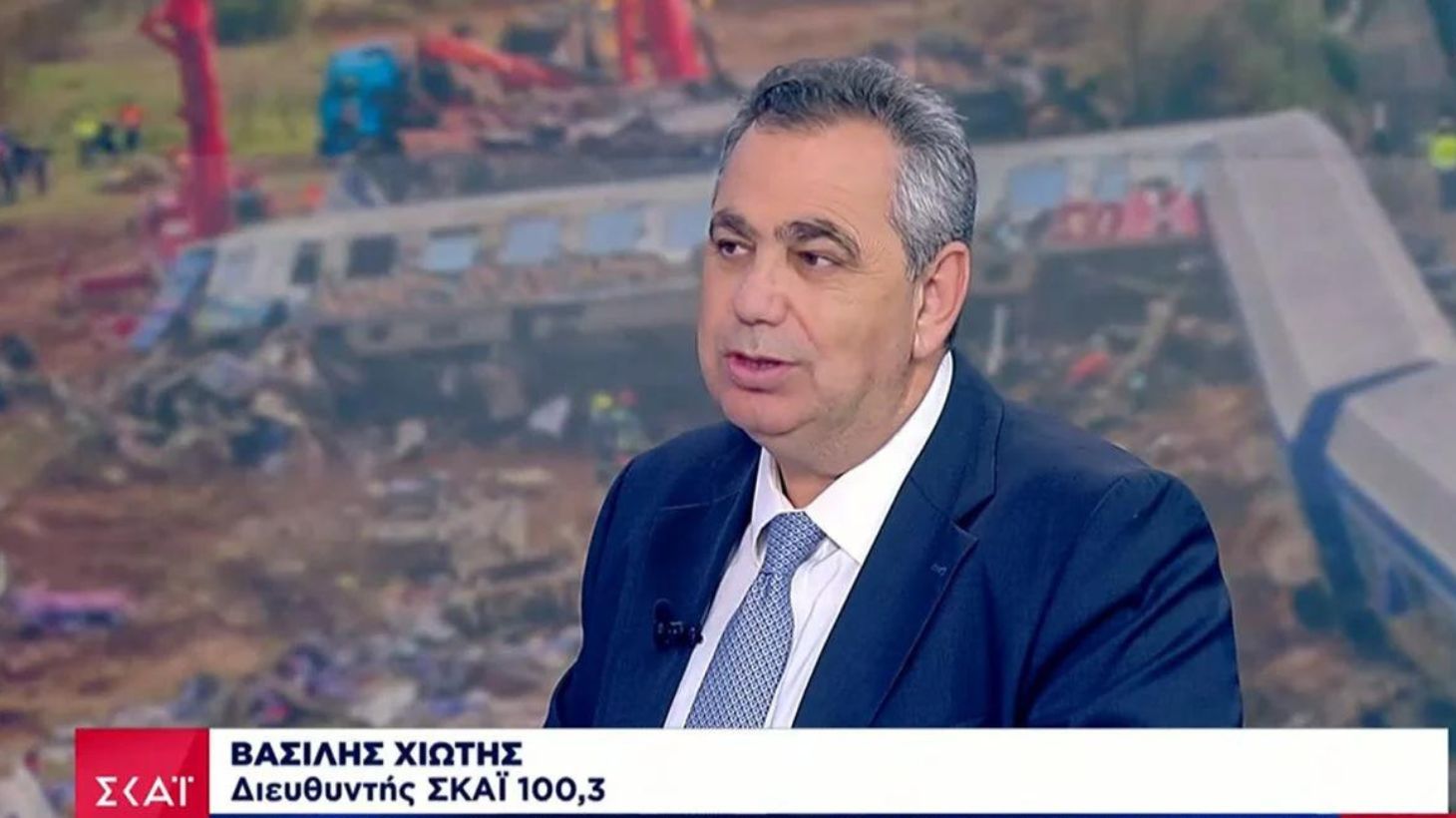 Απών ο Βασίλης Χιώτης από τη σημερινή εκπομπή του Σκάι 100,3 | topontiki.gr