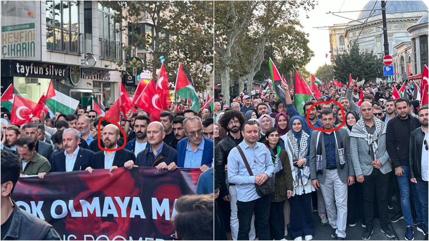 Μεσανατολικό: Σε διαδήλωση υπέρ της Παλαιστίνης ο γιος και ο γαμπρός ...