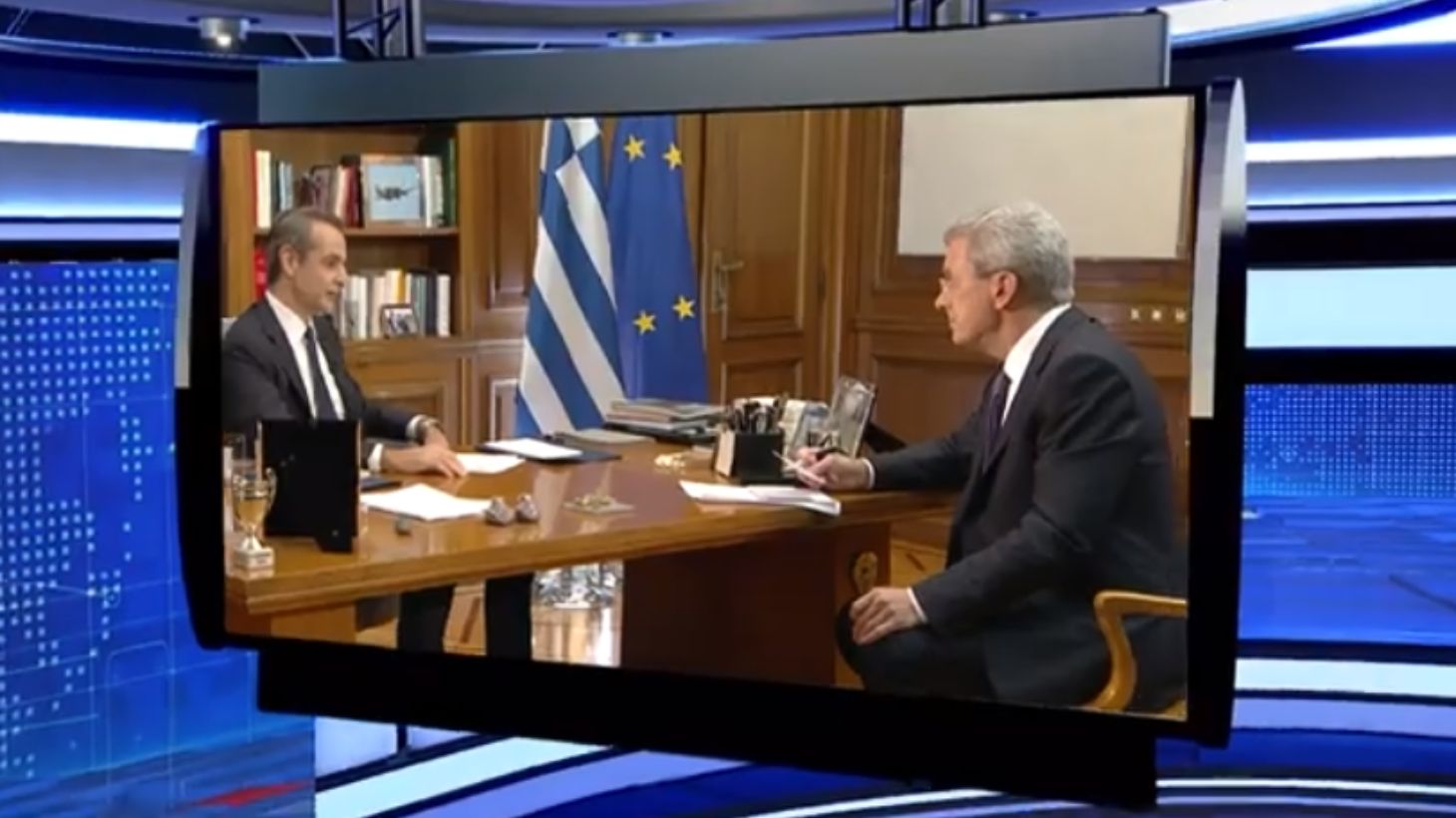 Μητσοτάκης: Συνέντευξη του πρωθυπουργού στον Νίκο Χατζηνικολάου, στο ...