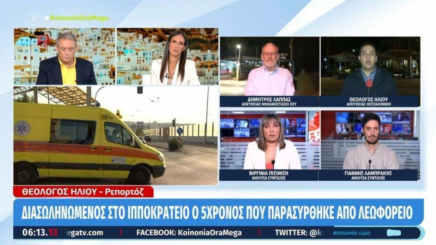 Θεσσαλονίκη: Στη ΜΕΘ του Ιπποκράτειου ο 5χρονος που παρασύρθηκε από ...