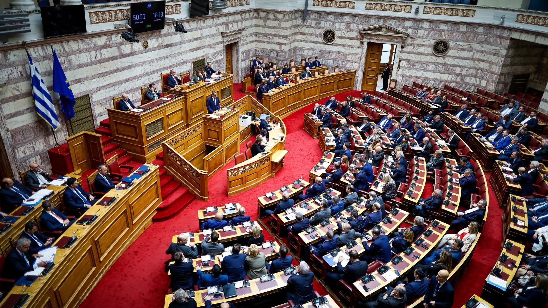 Εικόνα διάλυσης στα έδρανα του ΣΥΡΙΖΑ – ελάχιστοι βουλευτές ...