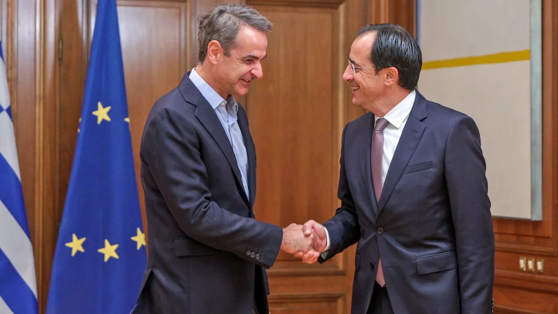 Τηλεφωνική επικοινωνία Μητσοτάκη-Χριστοδουλίδη: Συζήτησαν για το ...