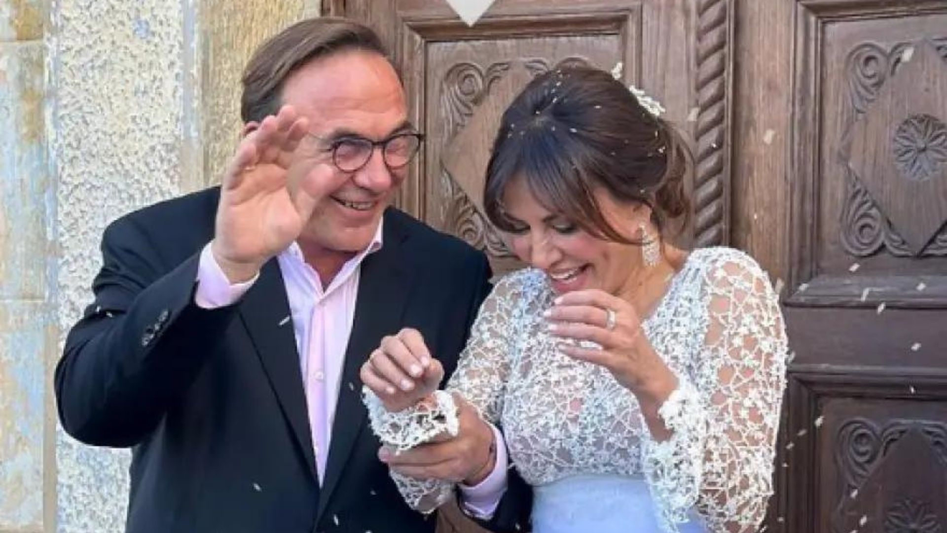 Γάμος Δήμητρας Ματσούκα – Πέτρου Κόκκαλη: Η εντυπωσιακή νύφη, οι ...