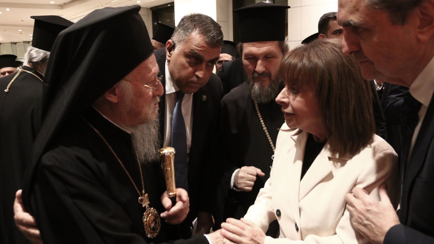 Συνάντηση Σακελλαροπούλου – Βαρθολομαίου στο Οικουμενικό Πατριαρχείο ...