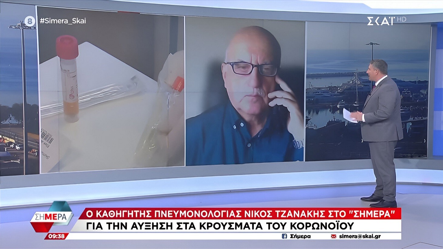 Κορωνοϊός – Τζανάκης: «Μεγάλες αυξήσεις σε εισαγωγές και θανάτους ...