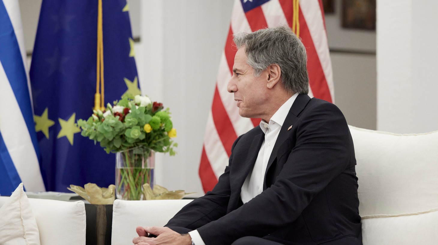 Μπλίνκεν: «Εποικοδομητική η συνάντηση μου με τον Κυριάκο Μητσοτάκη ...