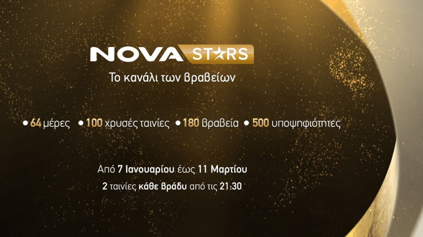 Novastars: Κινηματογραφικό υπερθέαμα με το pop up κανάλι των Βραβείων! Μην χάσετε LIVE και ...