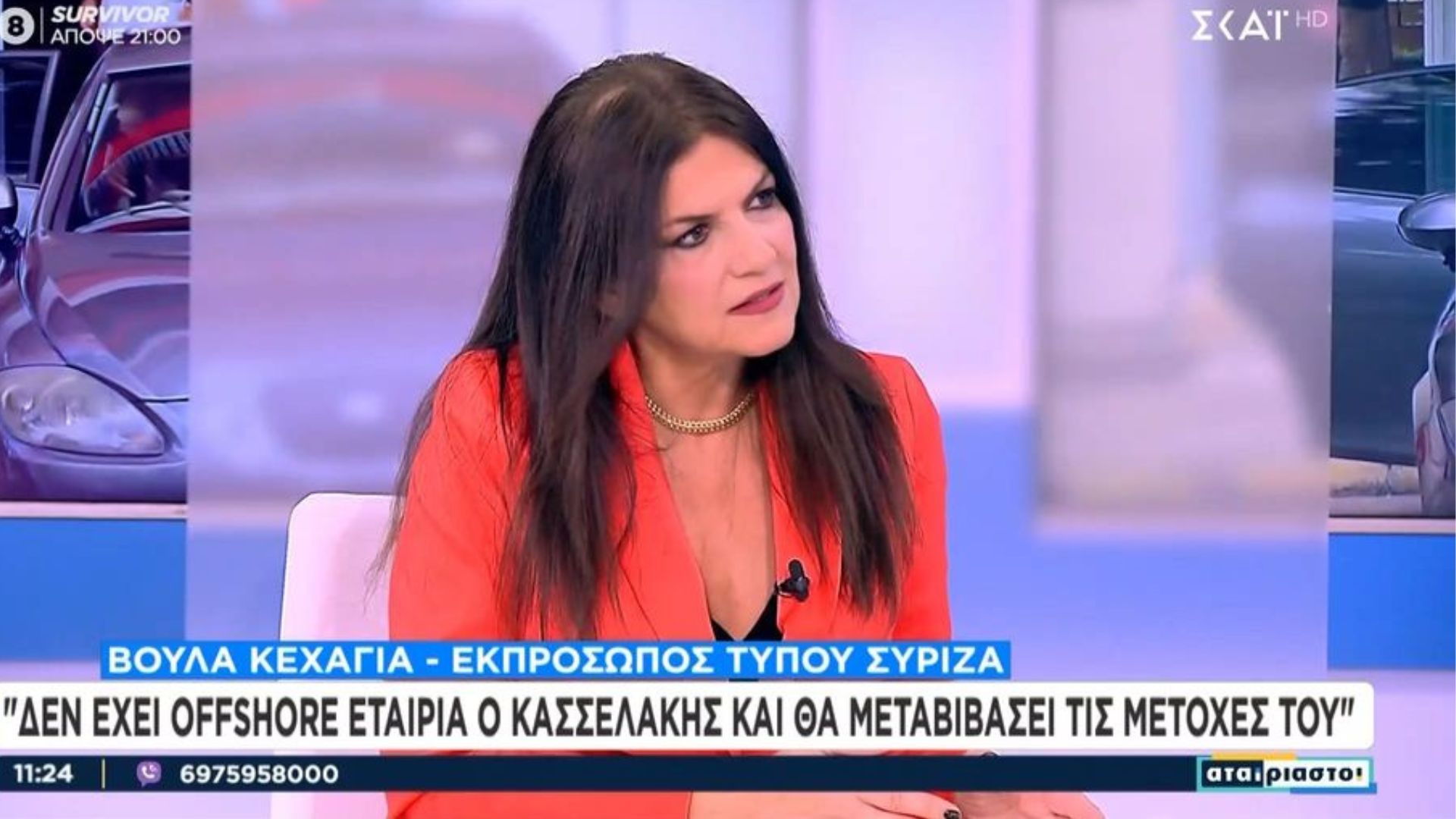 Βούλα Κεχαγιά: Ο κ. Κασσελάκης δεν έκρυψε ποτέ την επιχειρηματική του ...