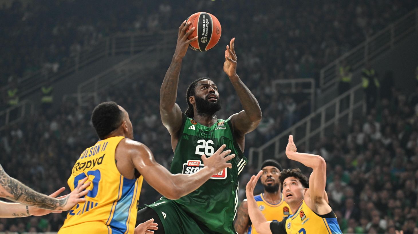 Euroleague: «Αυτοκτονία» του Παναθηναϊκού και ήττα από τη Μακάμπι με 91 ...