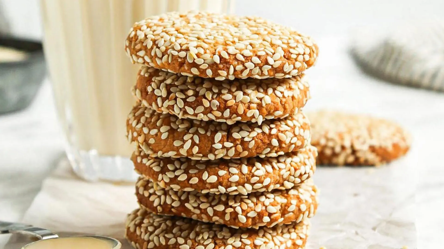 Υγιεινά μπισκότα με ταχίνι και μέλι (vegan) | topontiki.gr