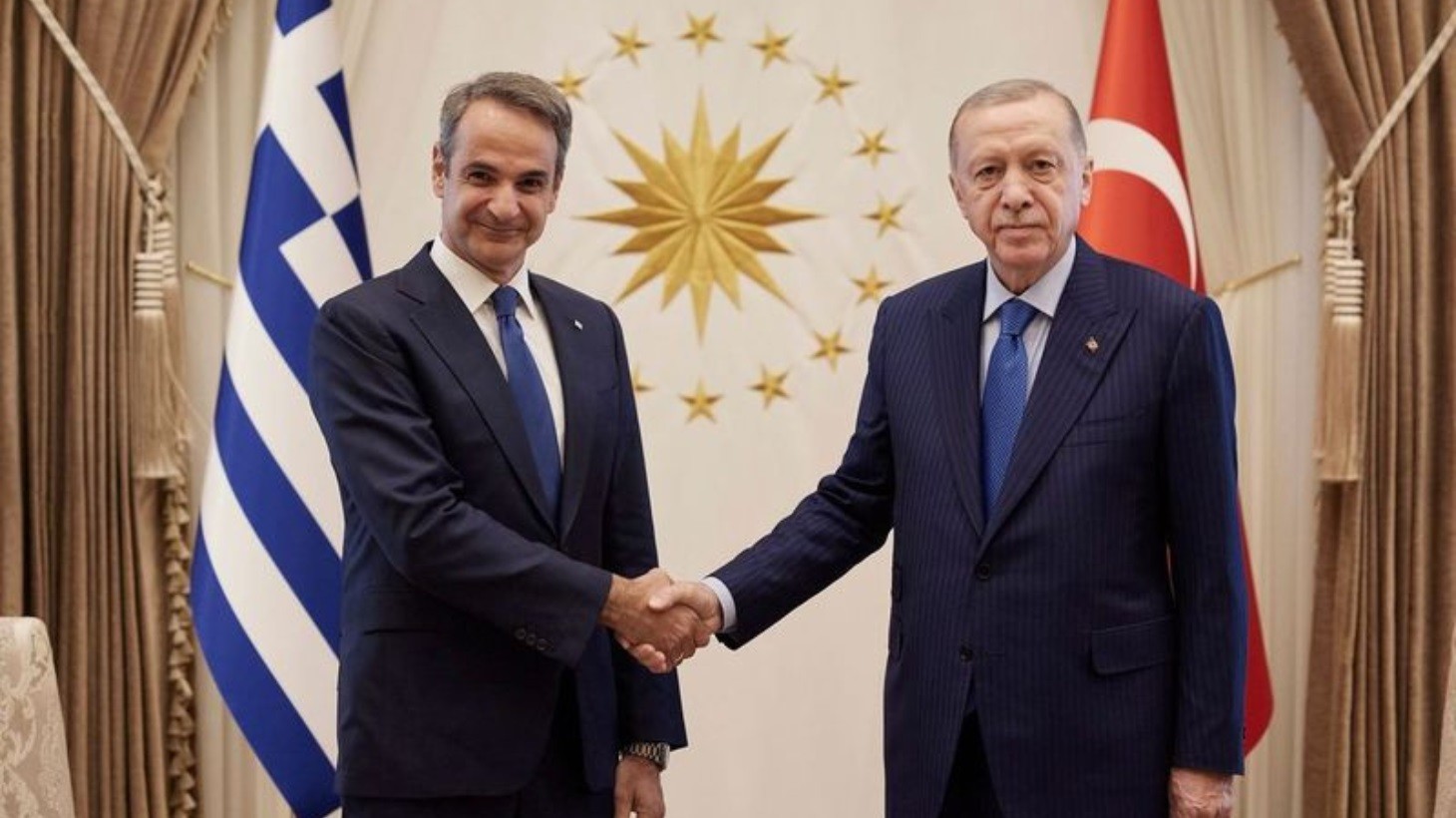 Η κοινή δήλωση Μητσοτάκη – Ερντογάν | topontiki.gr
