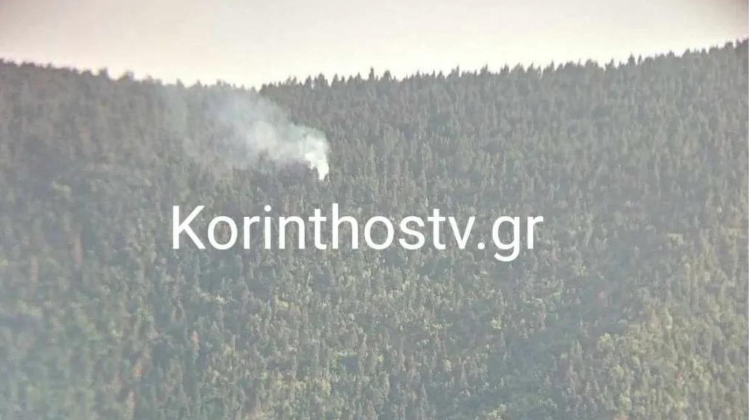 Συναγερμός για μεγάλη φωτιά στην Κόρινθο – Σε δασική έκταση στη Λαύκα ...