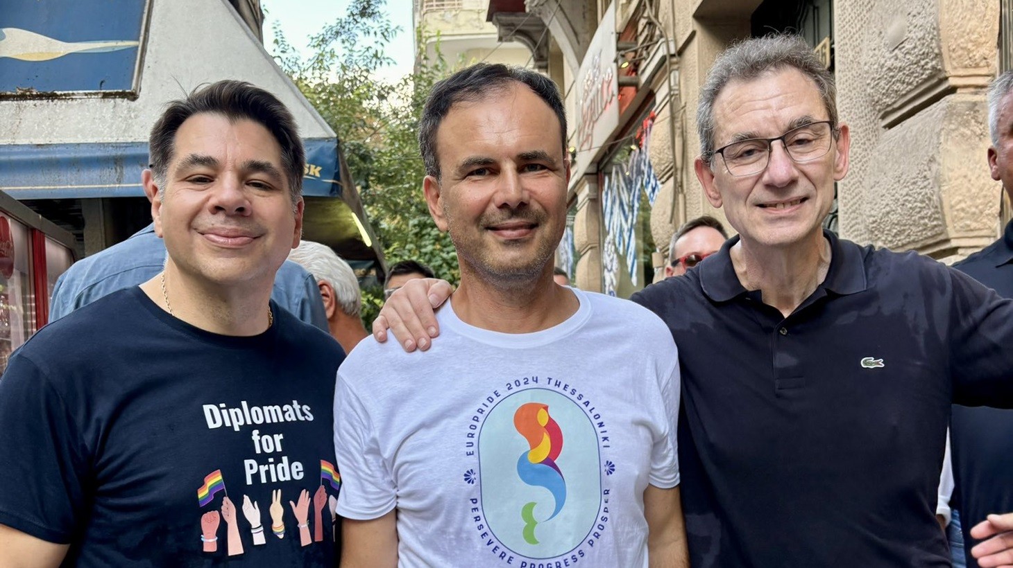 Στο Europride Πατέλης, Τσούνης και Μπουρλά | topontiki.gr