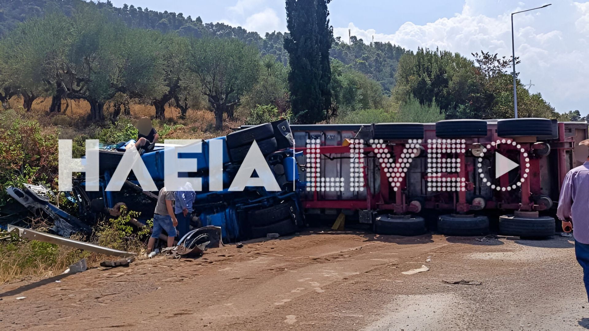 Πολύνεκρο τροχαίο στην Εθνική Οδό Πύργου – Κυπαρισσίας – Νταλίκα ...