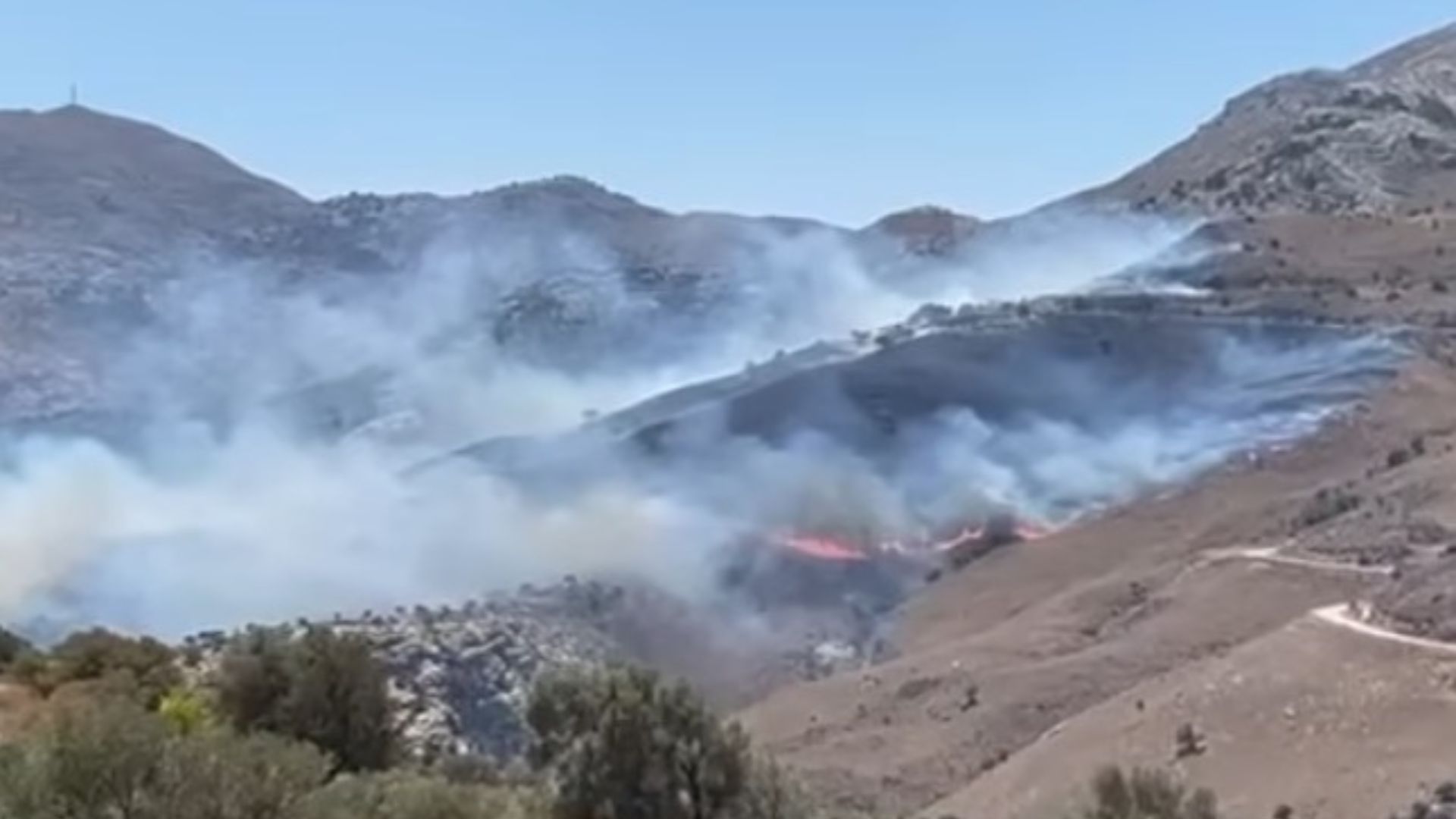 Χωρίς ενεργό μέτωπο η φωτιά στο Ρέθυμνο | topontiki.gr