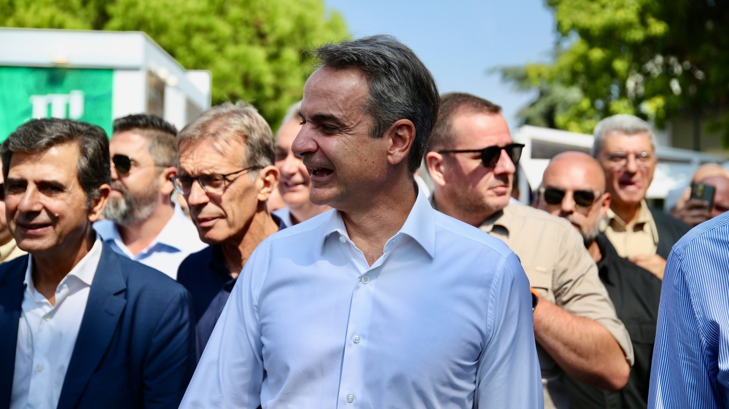 Ο Μητσοτάκης στη ΔΕΘ: Η κολοκυθόπιτα, οι ποδοσφαιρικές προβλέψεις και η ...