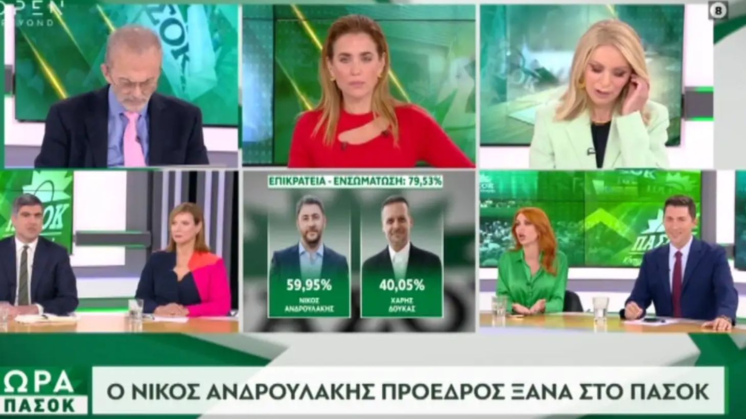 ΠΑΣΟΚ: Άγριος καβγάς Γλαβίνα και Αναστασίου στο OPEN – «Λέτε ψέματα ...