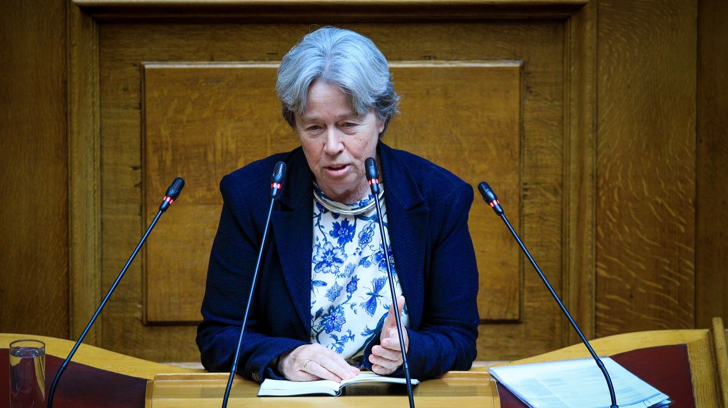 Νομοσχέδιο της κυβέρνησης στήριξε η Αθηνά Λινού | topontiki.gr